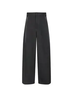 CROQUIS Loose Tapered Pants - Black