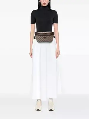 Gucci Gg Supreme Belt Bag - Brown