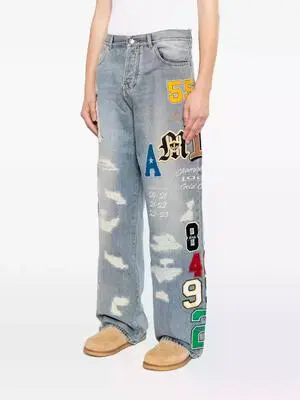 Amiri Varsity-patch Jeans