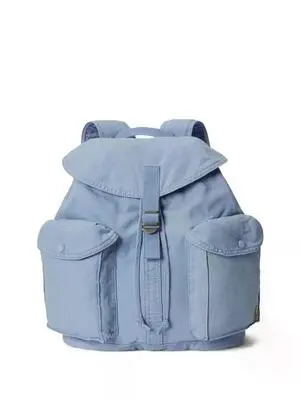 Polo Ralph Lauren Flap-top Canvas Backpack - Blue