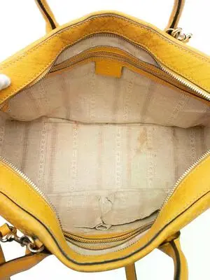 Gucci Diamante Leather Satchel