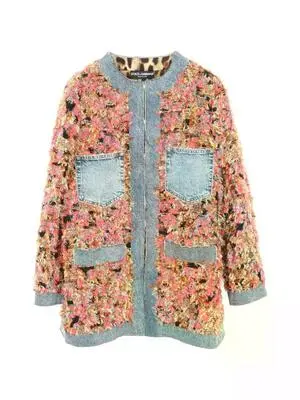 Dolce & Gabbana Denim Tweed Jacket