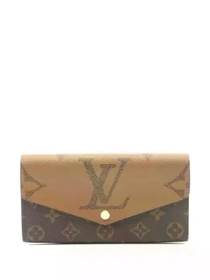 LOUIS VUITTON 2021 Sara Monogram Bi-fold Wallet - Brown