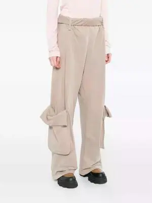 OPEN YY Rolled-waist Trousers