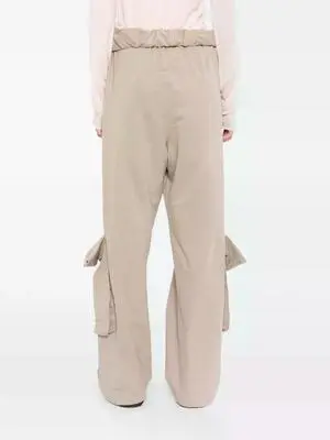 OPEN YY Rolled-waist Trousers