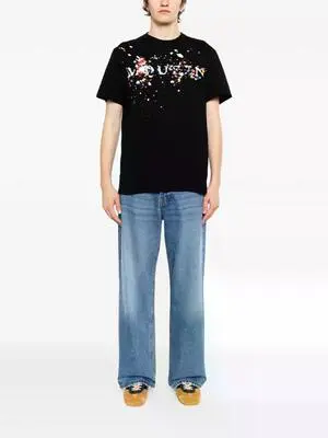 Alexander McQueen Splatter-print T-shirt