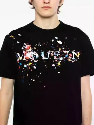 Alexander McQueen Splatter-print T-shirt