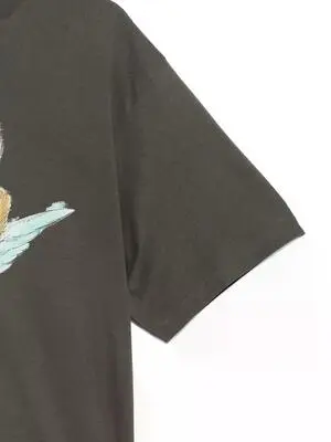 We11Done Teddy-print T-shirt - Grey