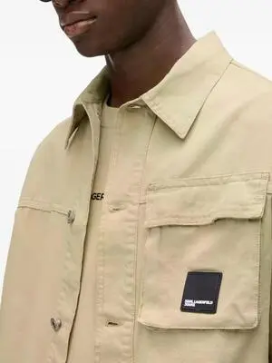 Karl Lagerfeld Patch-pocket Overshirt