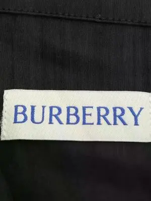 Burberry 2010s Back-print Long-sleeve Shirt