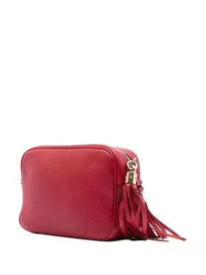 Gucci Leather Soho Disco Crossbody Bag - Red