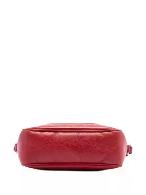 Gucci Leather Soho Disco Crossbody Bag - Red
