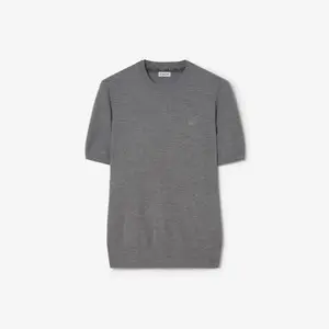 Burberry Cashmere Top - Mid Grey Melange