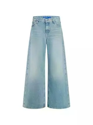 Karl Lagerfeld Five-pocket Wide Leg Jeans