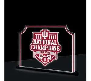 EVERGREEN Indiana Hoosiers 2025 Nat'l Champ Led Table Sign - One-color