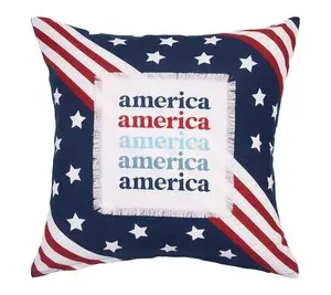 VALERIE PARR HILL America Star Throw Pillow Valerie - One-color