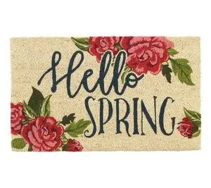 DESIGN IMPORTS Hello Spring Doormat - One-color