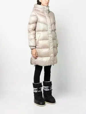 Woolrich Logo-patch Padded Hooded Coat