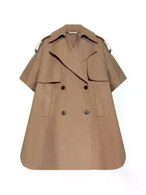 Max Mara Double-breasted Cape Coat