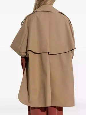 Max Mara Double-breasted Cape Coat