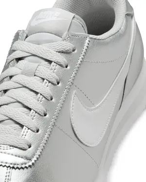 Nike Cortez Running Sneakers - Metallic Silver/white Grey Fog