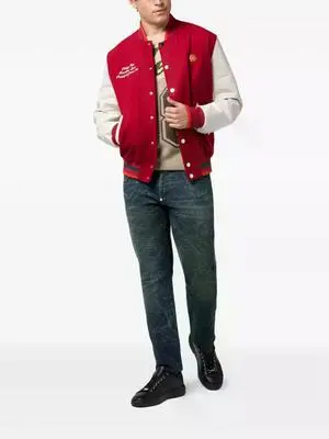 Philipp Plein Button-fastening Bomber Jacket