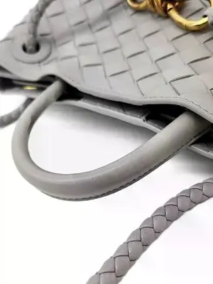 Bottega Veneta Small Andiamo Woven Top-handle Tote Bag