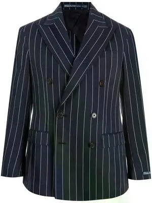 Polo Ralph Lauren Pinstriped Double-breasted Blazer