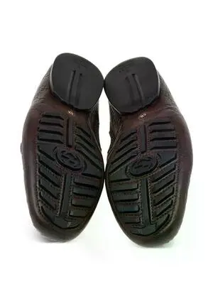 Gucci Gg Canvas Slip-on Loafers