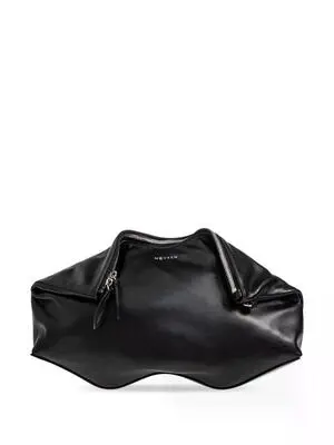 Alexander McQueen Zipped Leather Clutch Bag