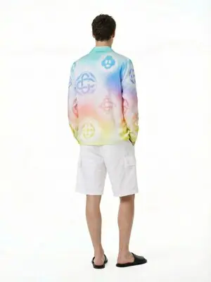 Casablanca Shirt "halftone Logo - Multi