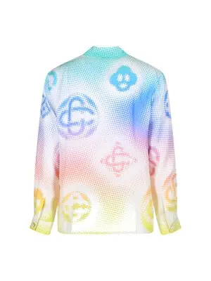 Casablanca Shirt "halftone Logo - Multi