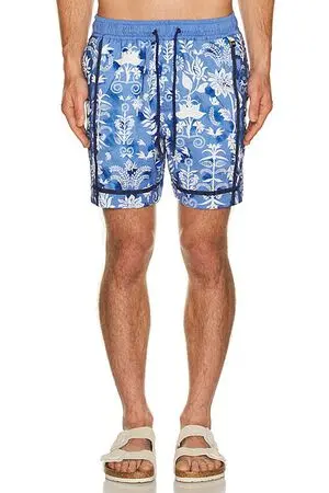 Agua Bendita Fredie Trunks - Blue