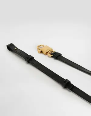 Dolce & Gabbana Calfskin Belt - Black