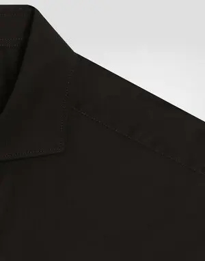 Dolce & Gabbana Stretch Poplin Martini Shirt - Black