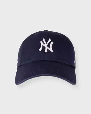 SPORTY & RICH Yankees Serif Cap - Navy