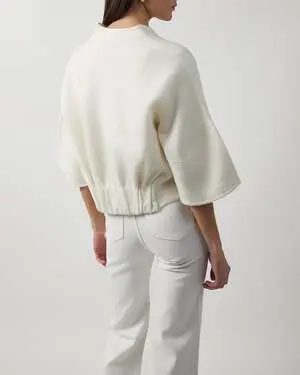 HOUSE OF DAGMAR Short Wool Cardigan