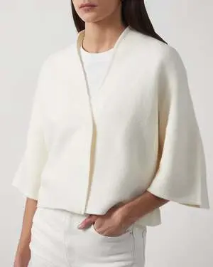 HOUSE OF DAGMAR Short Wool Cardigan