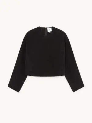 GWYN Wool-cashmere Blend Top