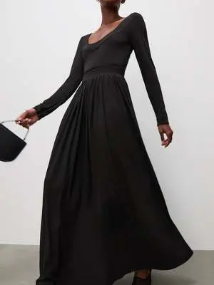 GWYN Maxi Jersey Dress