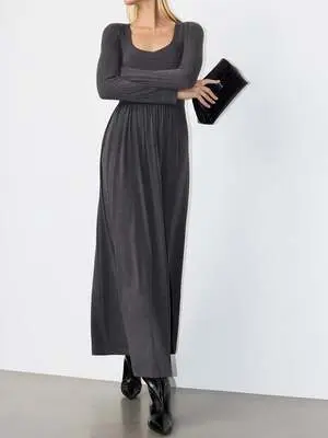 GWYN Maxi Jersey Dress