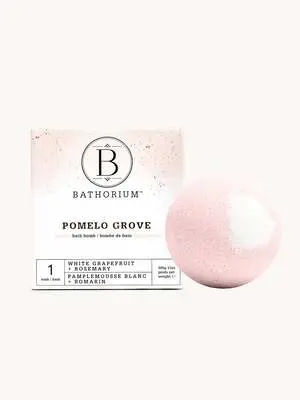 BATHORIUM Pomelo Grove Bath Bomb - One-color