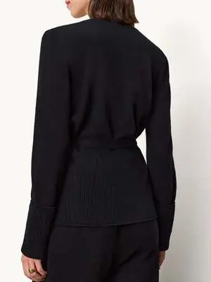 GWYN Natalie Cashmere Sweater - Black