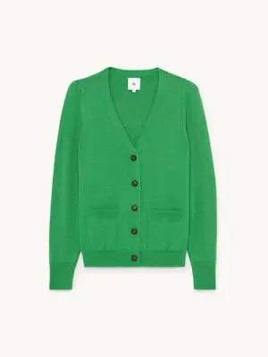 GWYN The Signature Cardigan - Green