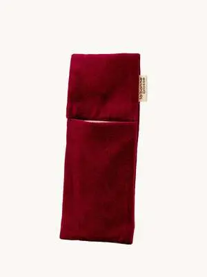 LA BONNE BROSSE The Hairbrush Pouch - Cherry Red