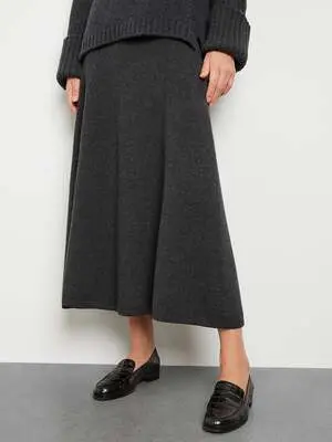 GWYN Knit A-line Skirt