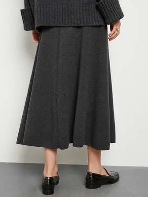 GWYN Knit A-line Skirt