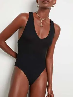 GWYN Deep-v Bodysuit