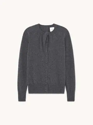 GWYN Button Detailed Cardigan - Navy