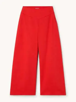 GWYN Jackie Wide-leg Pant - Vanilla